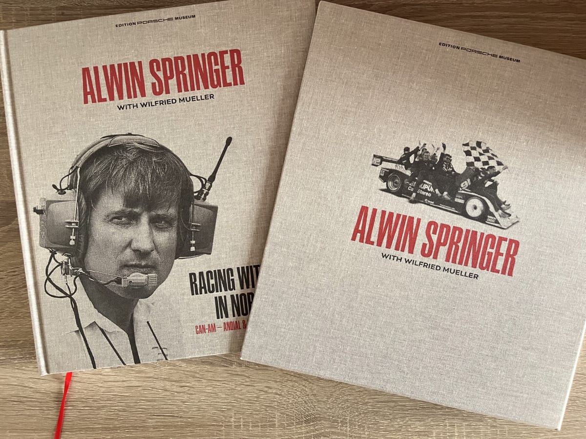 Boekbespreking: Alwin Springer – Racing with Porsche in North America ...