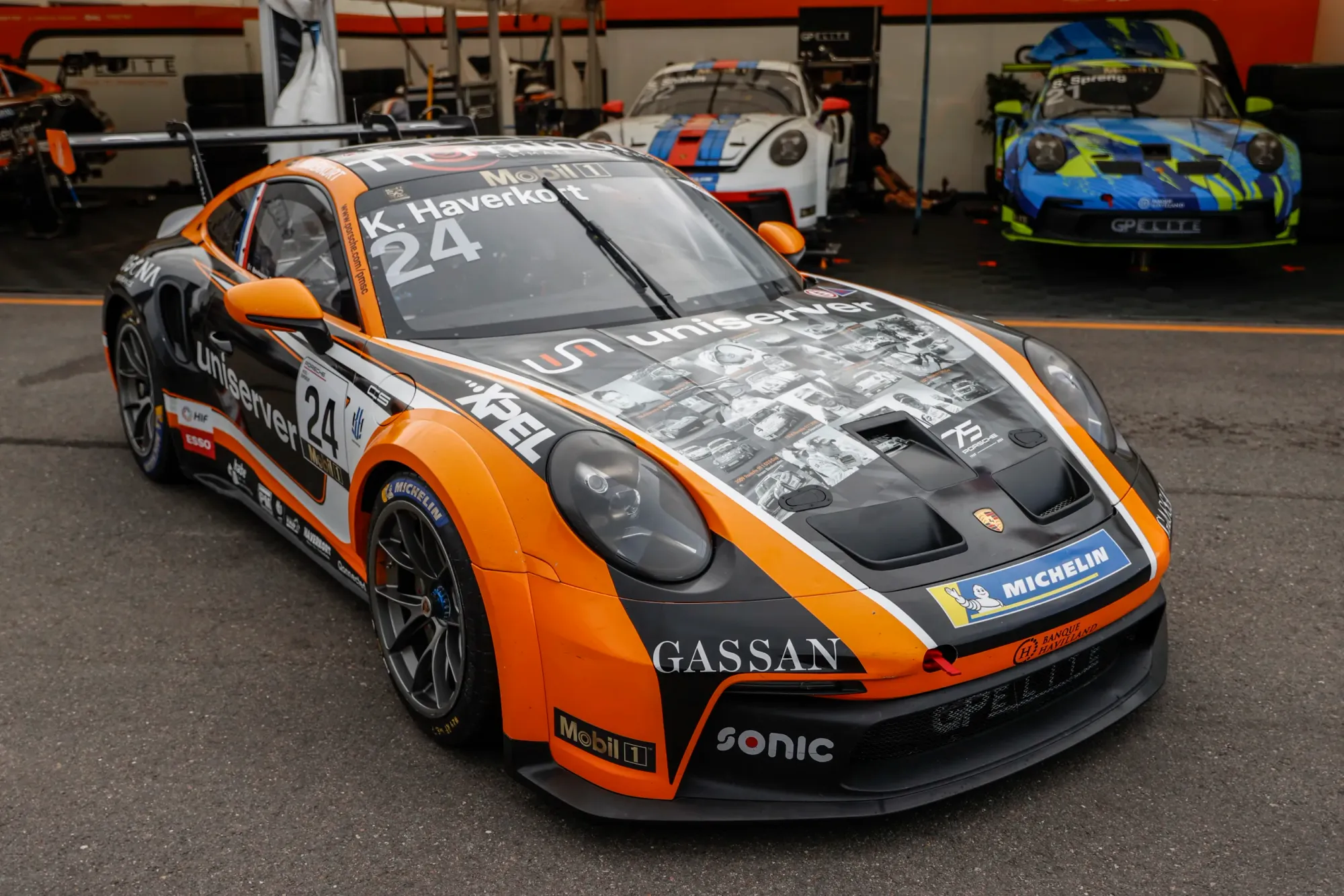 911 GT3 Cup met speciale livery ter ere van 75 jaar Porsche in ...